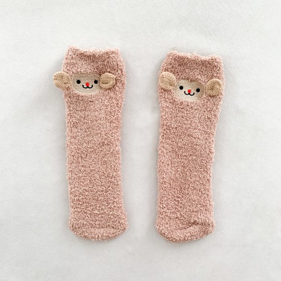 Urban Outfitters | Accessories | Cute Monkey Fuzzy Socks | Poshmark